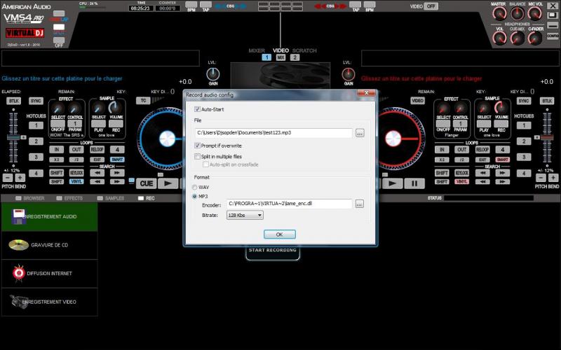 VirtualDJ - comment enregistre avec mixdeck sur mon pc avec virtualdj